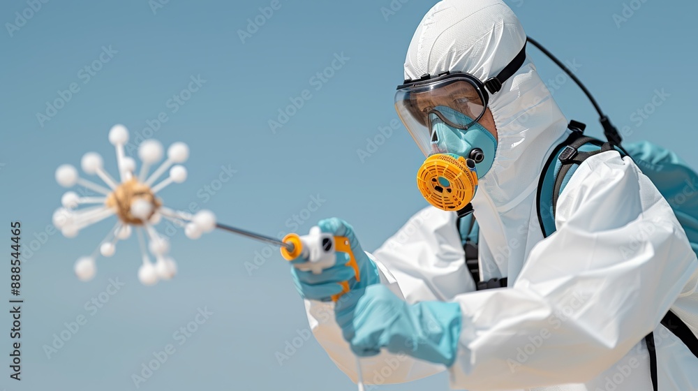 Professional scene of farmers utilizing integrated pest management (IPM ...