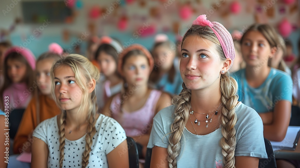 Women's Day classroom activity students learning about influential ...