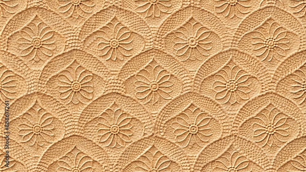 Soft bohemian desert clay texture seamless pattern background, bohemian ...