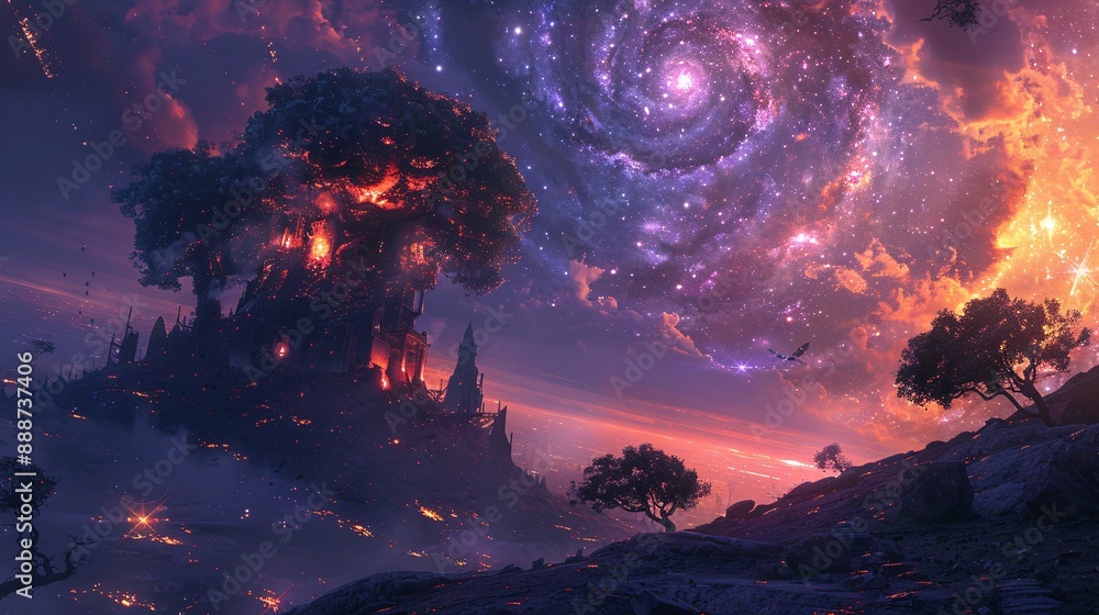 50. Halloween Day: Cursed planetarium, swirling galaxies, alien ...