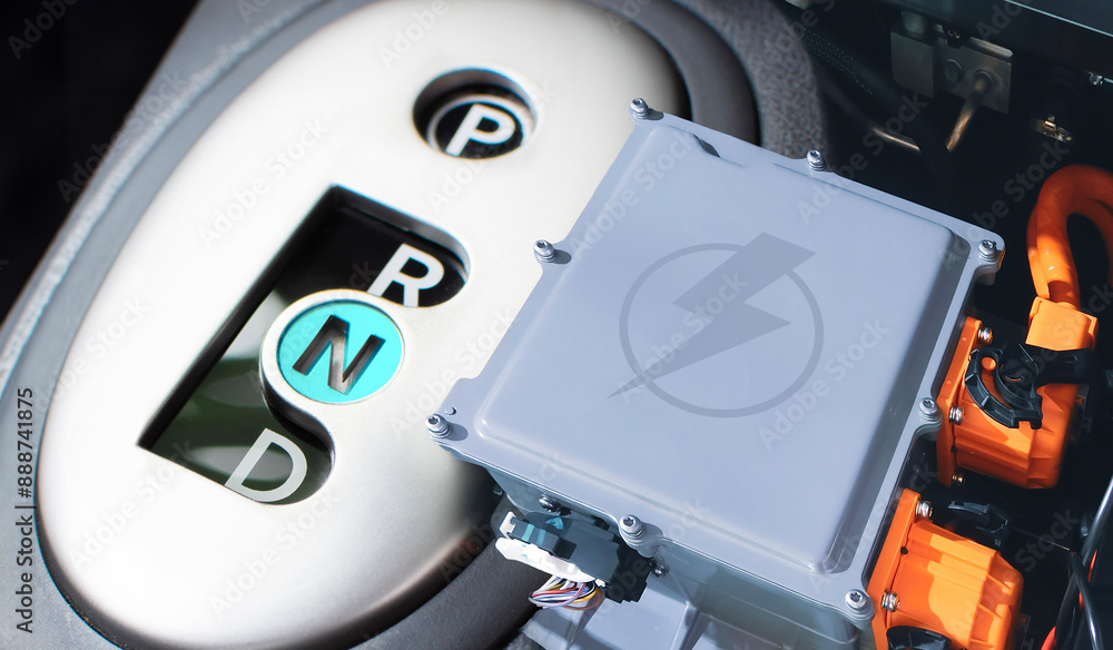 Transmission dashboard and electric motor control unit of EV electric ...