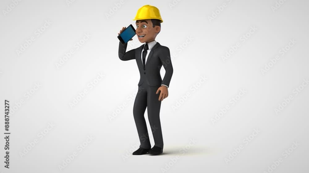 worker/ building development background, construction site video ...