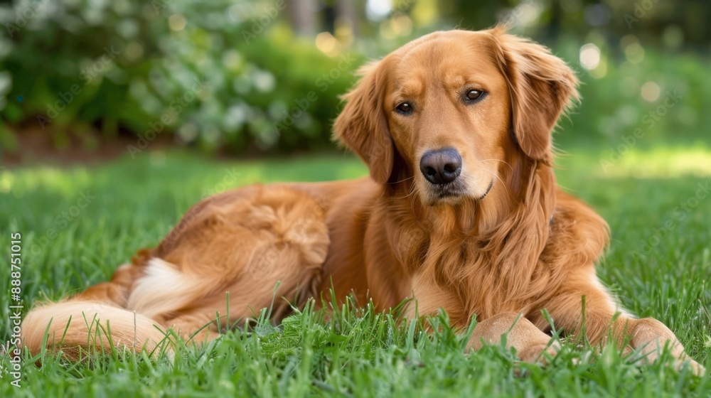 Golden Retriever: Friendly and intelligent, Golden Retrievers excel in obedience and service ...