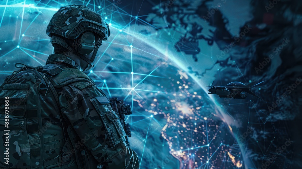 Analyzing global conflict trends with military technology and cyber ...