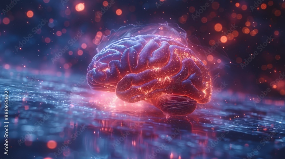 AI brain mapping neural cognition, convolutional learning, unsupervised ...