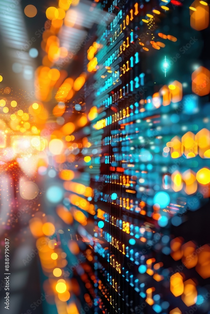 A computer screen with a yellow lock symbol on it. The lock symbol is ...