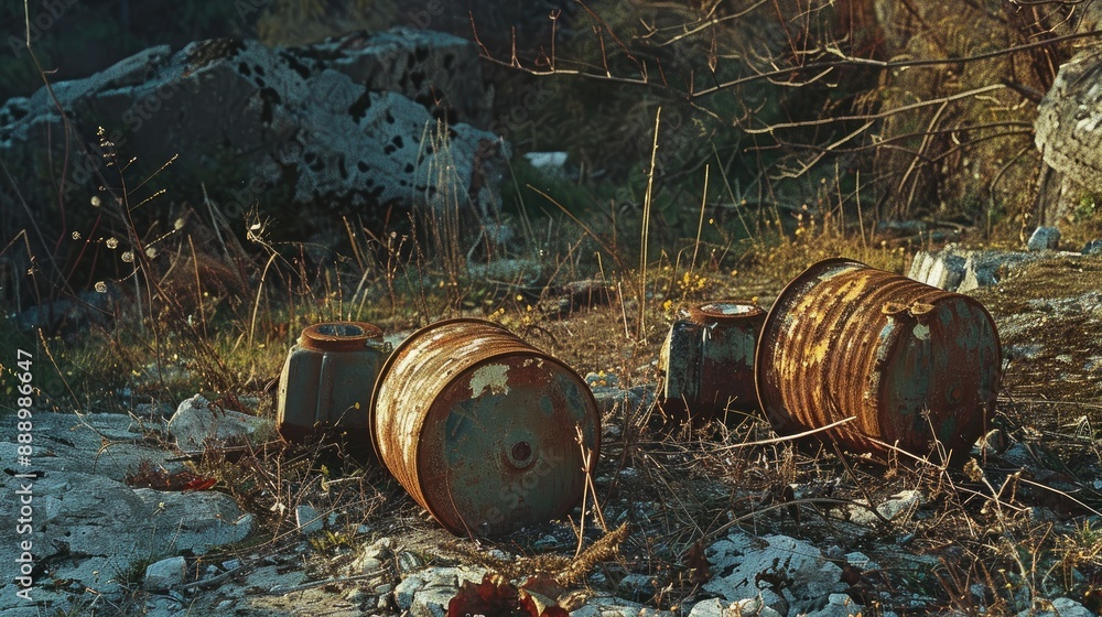 Antipersonnel fragmentation land mine Examples of anti personnel and ...