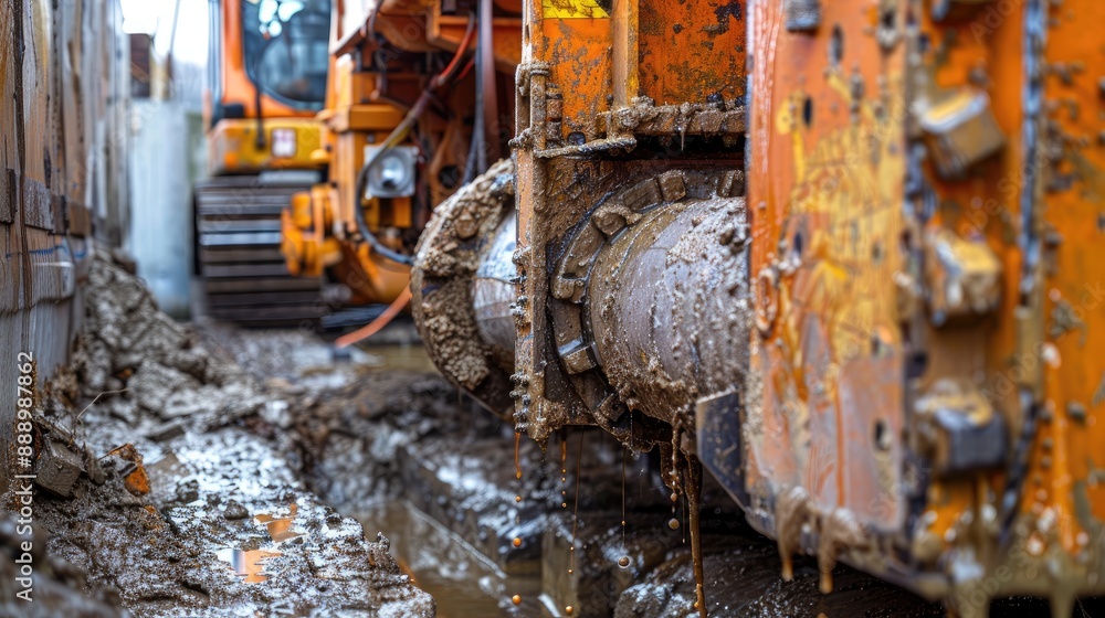 Horizontal directional drilling technology Container for mixing water ...