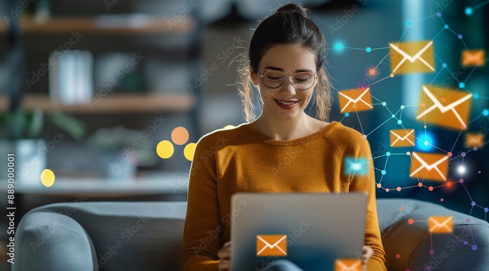 Company-wide email newsletter featuring employee spotlights and ...