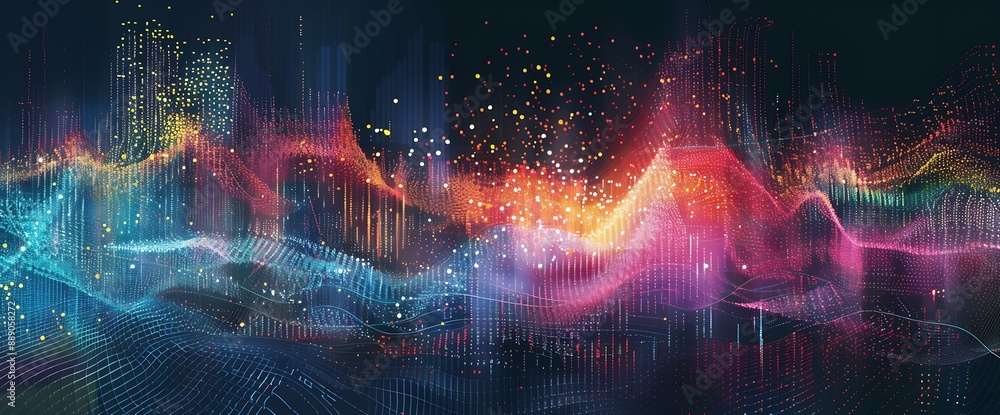 Advanced data visualization techniques transforming raw stock market ... Advanced data visualization techniques transforming raw stock market ...