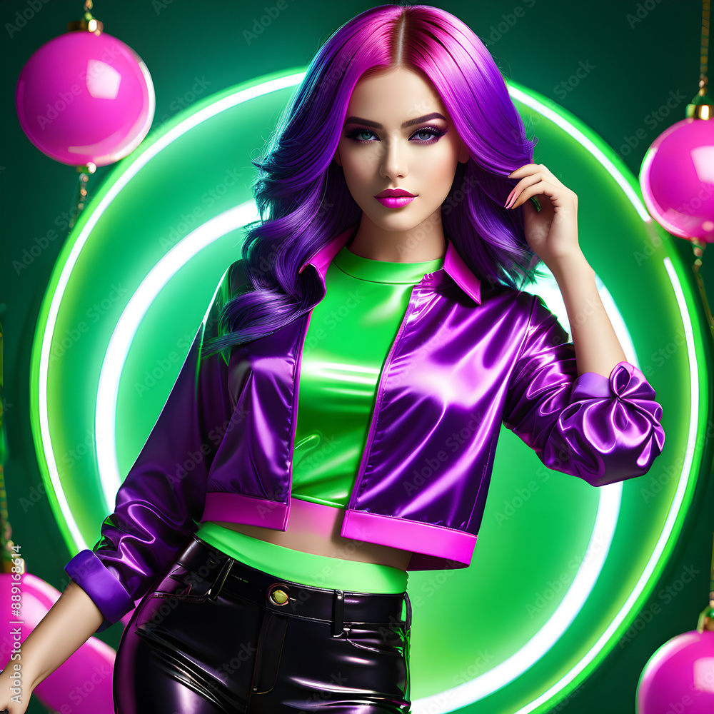 Meet Sarah, a young lady with a flair for all things trendy and stylish ...