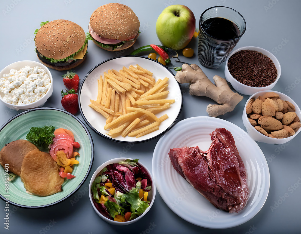 Unhealthy Food Choices- A collection of unhealthy foods that are bad ...