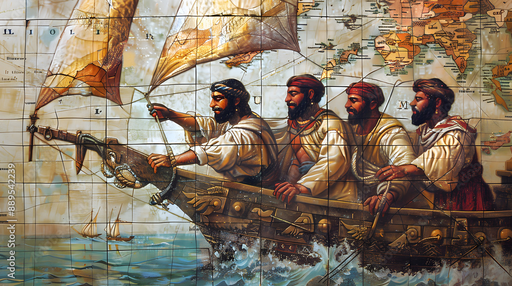 Pioneering Mariners Navigating Ancient Trade Routes phoenicians ...