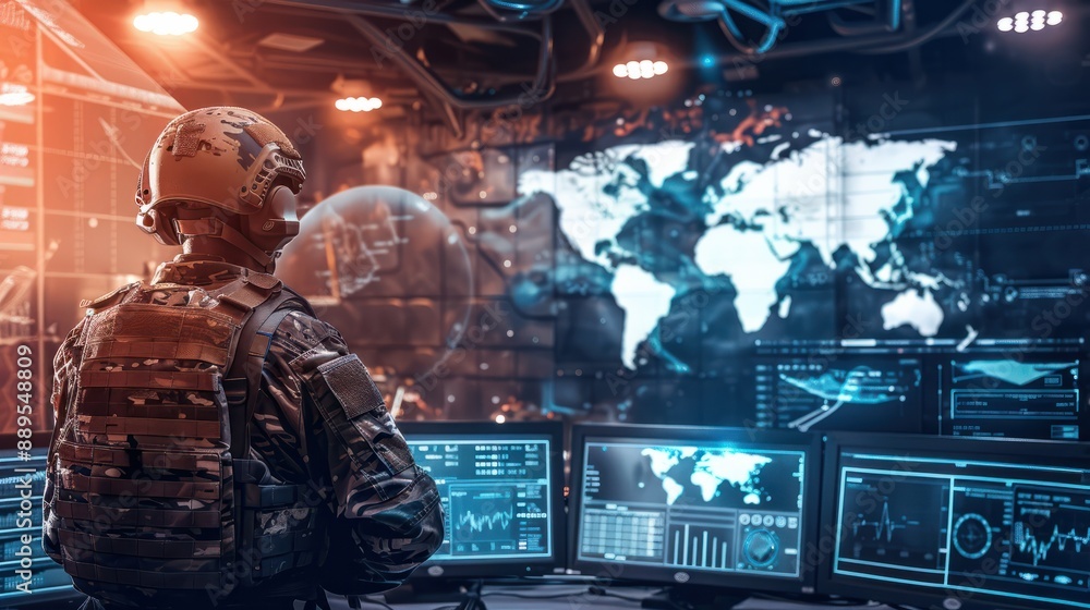 Analyzing global conflict trends with military technology and cyber ...