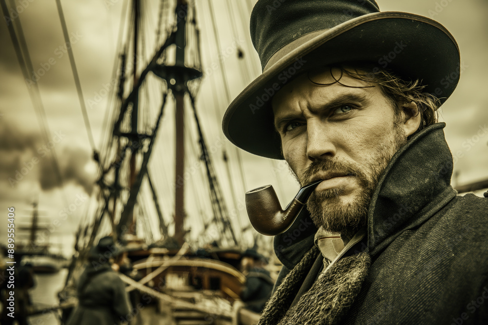 Victorian Sailor: A Glimpse into Maritime History. A Victorian sailor ...