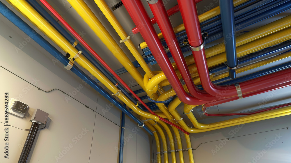 Extend electrical wires in wall surfaces by following this wiring ...