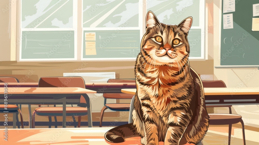 Interactive guide on global cat breed characteristics, realistic ...