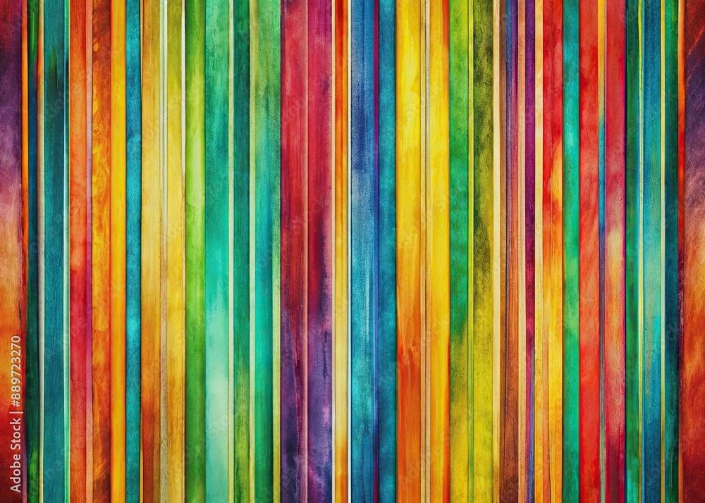 Vibrant illustration of vertical bands featuring multicolored lines in ...