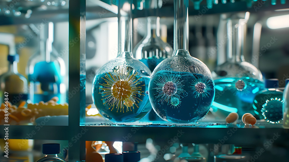 Eukaryote vs prokaryote cells a biology research lab study research ...