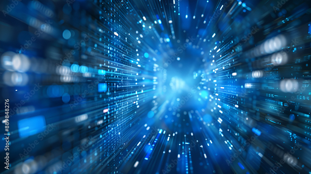 holograma futurista con datos de red conexiones virtuales en el ...