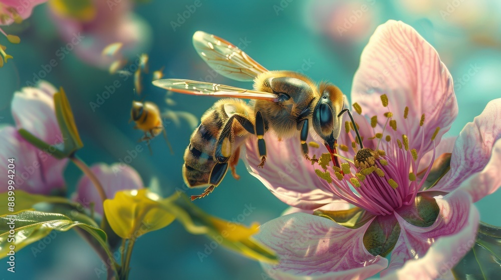 Pollination: The process of transferring pollen from a flower's male ...