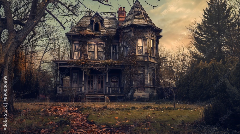 An old vintage home typically evokes charm and character from a ...
