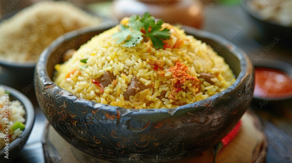 Kabuli Rice is an Indonesian variation of pilaf It consists of rice ...
