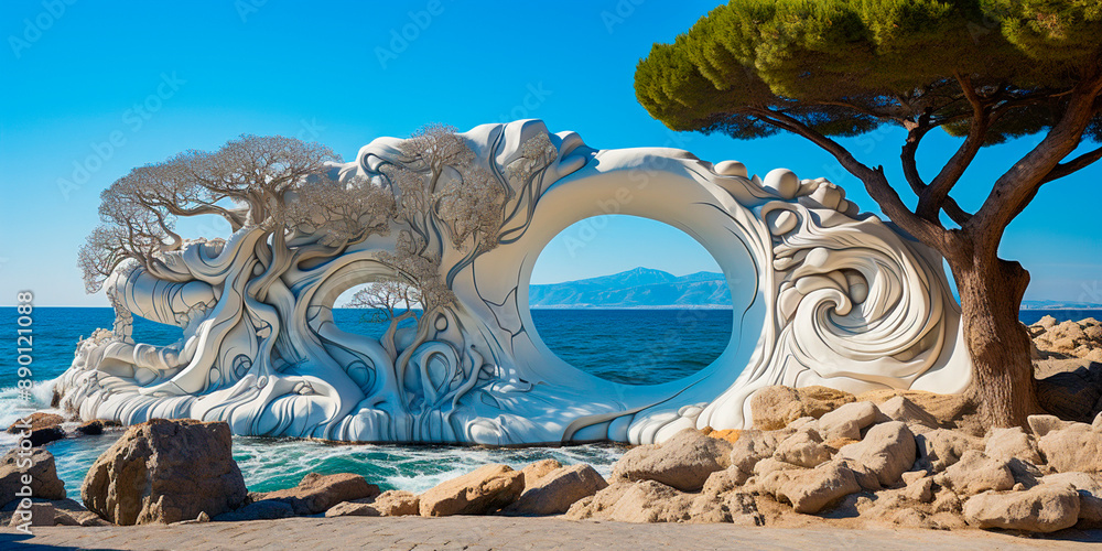 ANAMORPHOSIS is the effect of superimposing one pictorial motif on ...