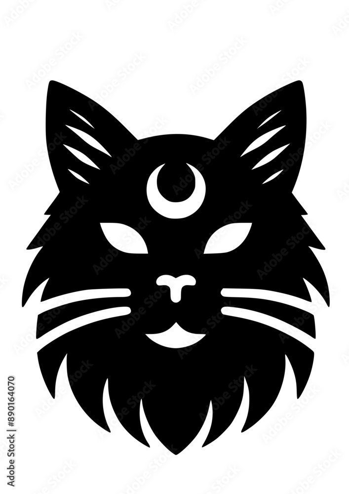 Mystic SVC, Magic SVG, Magic Mushrooms SVG, Black Cat SVG, Moon SVG ...