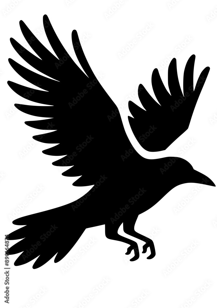 Raven SVG, Crow SVG, Bird SVG, Hunting SVG, Predator SVG, Eagle SVG ...