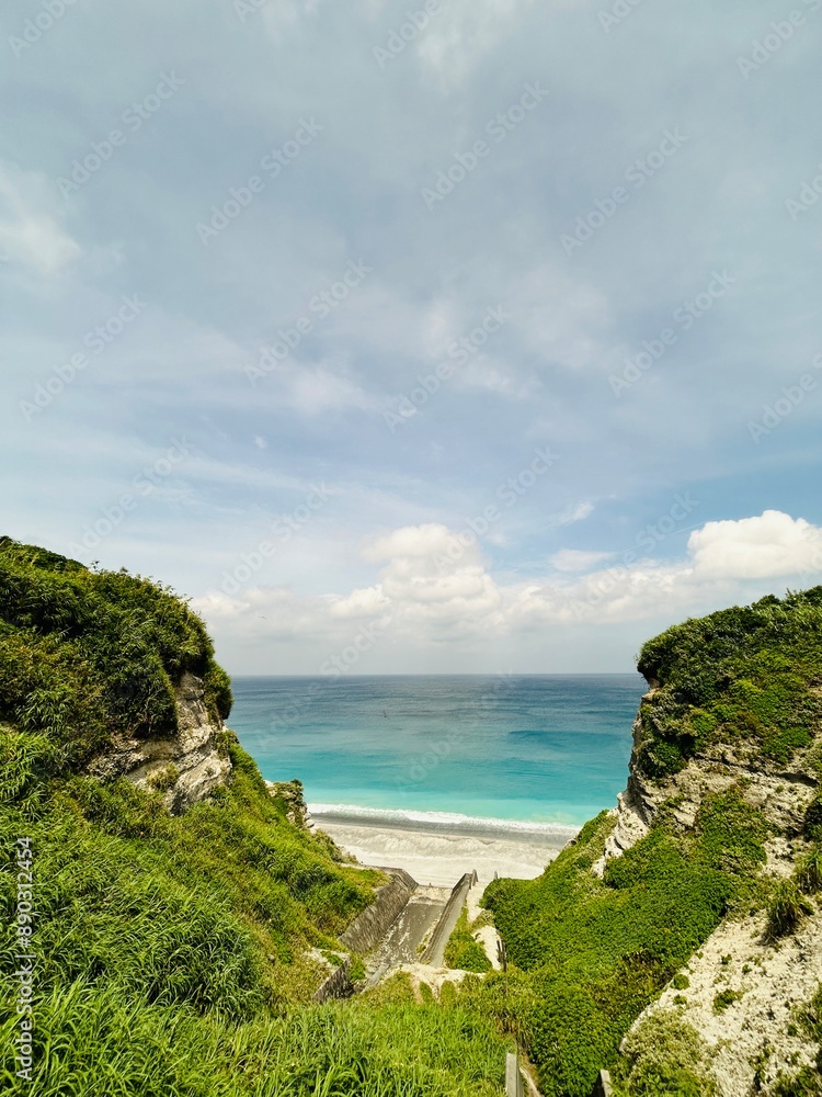 Habushiura Shore is a 6.5-kilometer-long white sand beach that rests ...