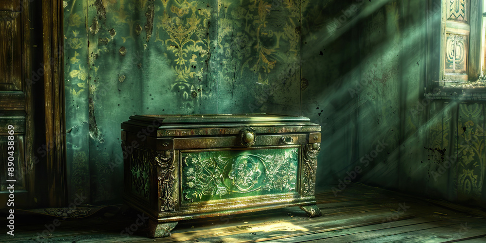 Hollowed Out Heart of Grief: An empty chest, its intricate carvings now ...