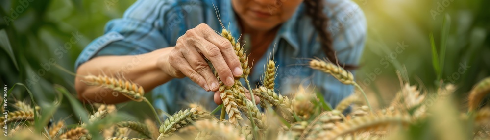 The Importance of Agricultural Diversity A Farmer Examines a Variety of ...