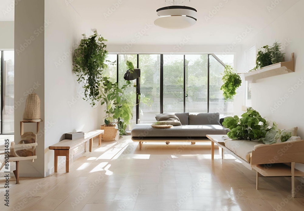 Discover the elegance of a minimalist living room, where simplicity ...