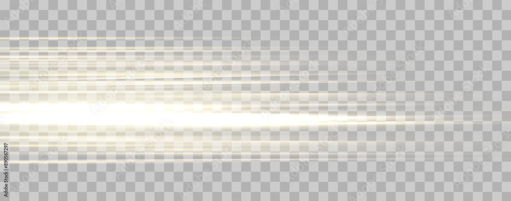 Speed rays, velocity light neon flow, zoom in motion effect, gold glow ...