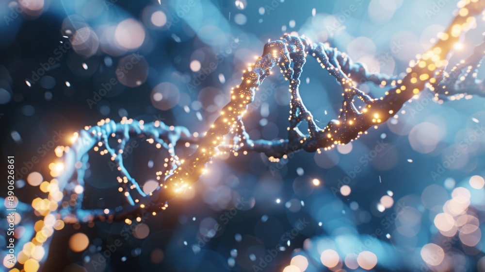Poster helical structure of human DNA, – Wall Art | UkPosters