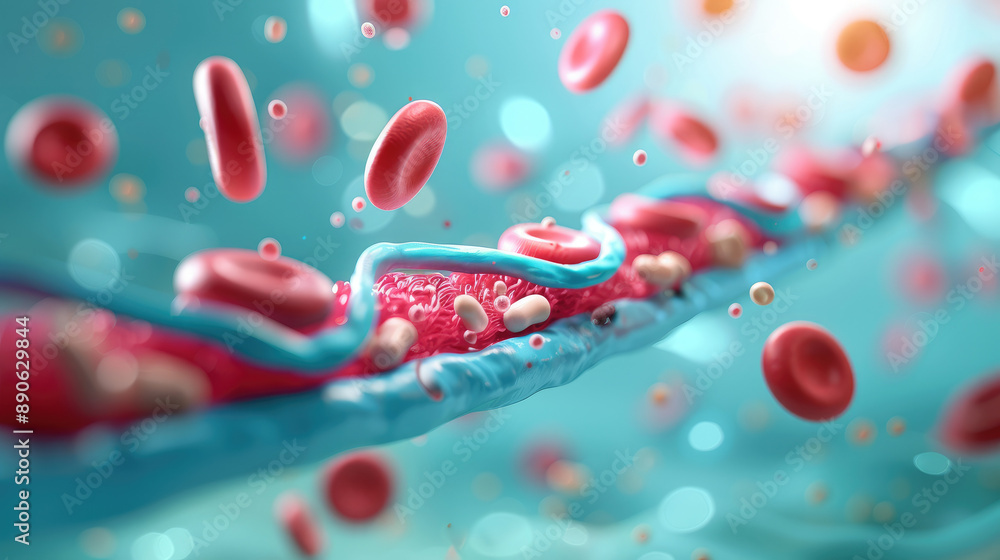 Explore a flat design illustration depicting the stages of plaque ...