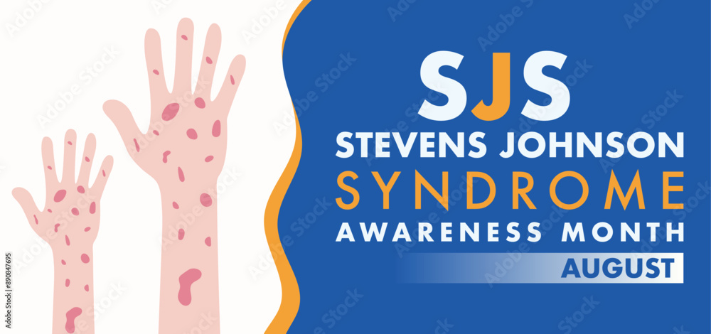 August is Stevens-Johnson Syndrome Awareness Month. SJS is a type of ...