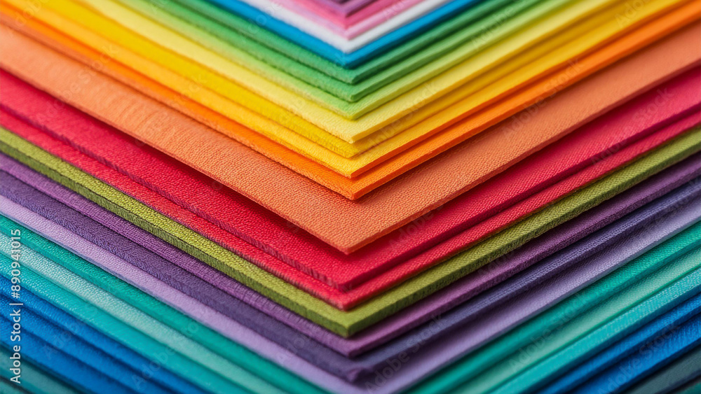 Textura de foami de colores apilados Stock Photo | Adobe Stock