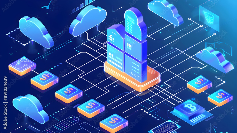 Cloud Computing Cost Efficiency Cost Efficiency In Cloud Computing With An Image Showing Pay