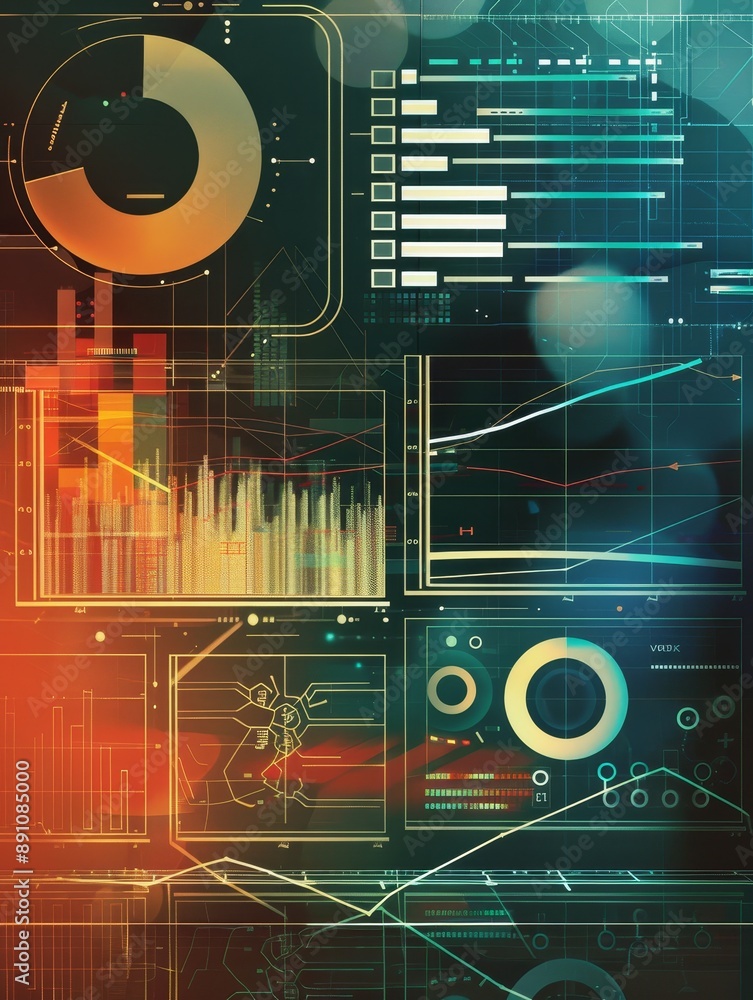 Data Analytics Dashboard with Charts and Graphs for Business Success ...