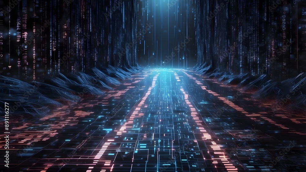 circuit board background, highlighting the importance of cybersecurity ...