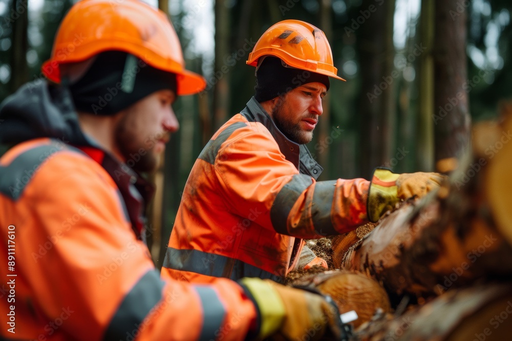Workers who manage records in the forest Involved in optimizing the ...