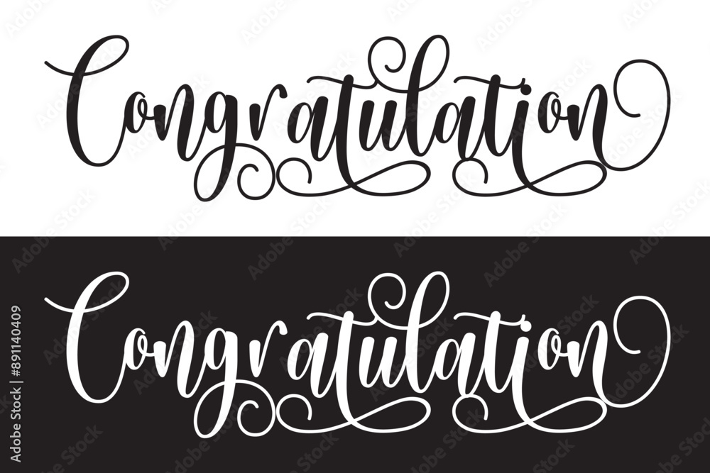 Congratulations Class of 2024 greeting sign on dark background ...