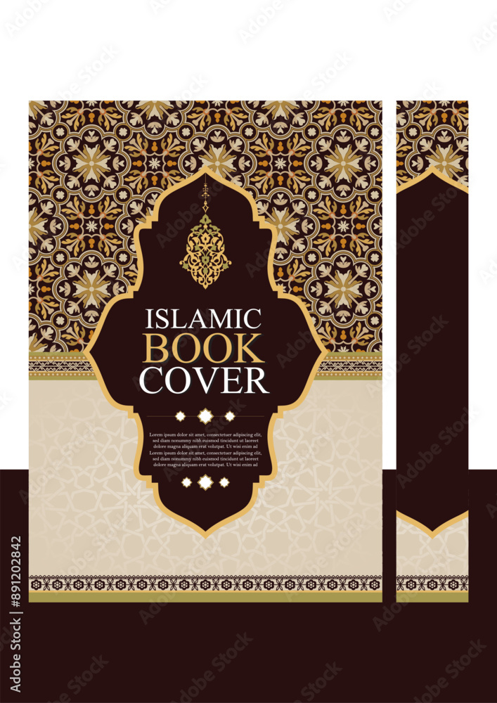 quran book cover design Islamic Book cover Arabic book cover Book cover ...