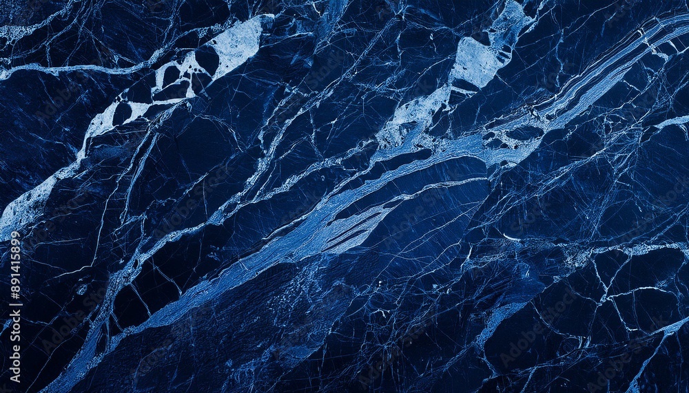 Dark blue marble texture with a navy color grunge backdrop, perfect for ...