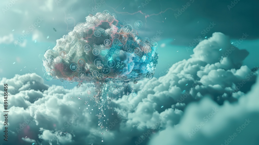 Cloud Computing Cost Efficiency Cost Efficiency In Cloud Computing With An Image Showing Pay