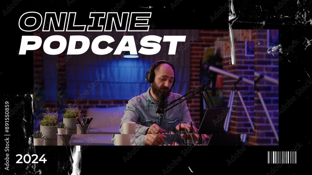 Podcast Intro Stock Template | Adobe Stock