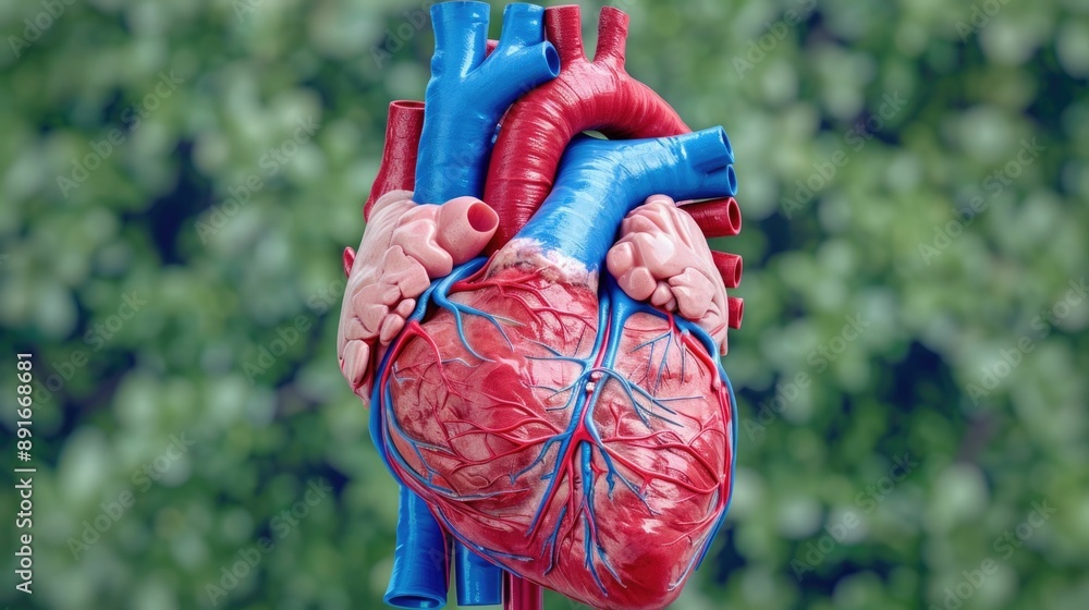 Highly detailed and accurate graphic of the four main heart valves ...