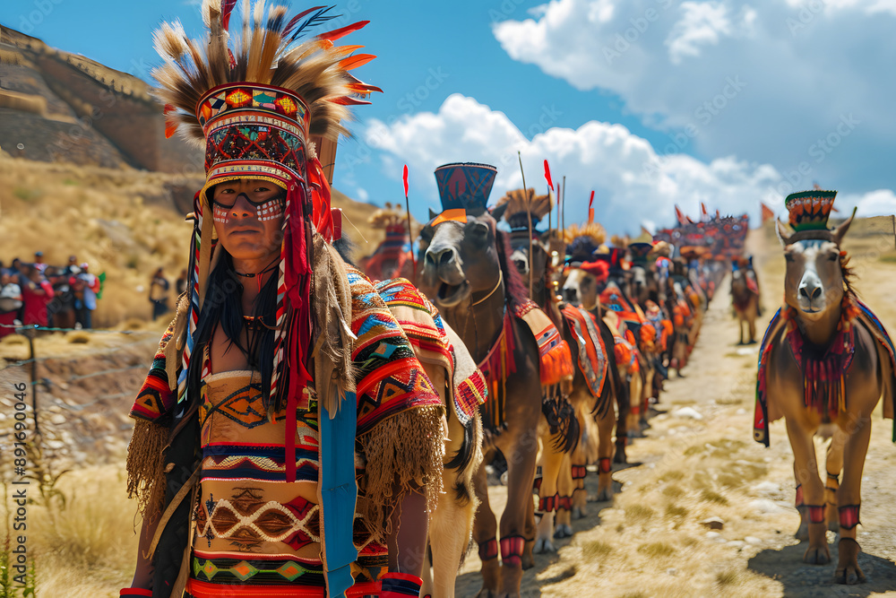 Inti Raymi is an Inca and Andean festival in honor of Inti, the Sun god ...
